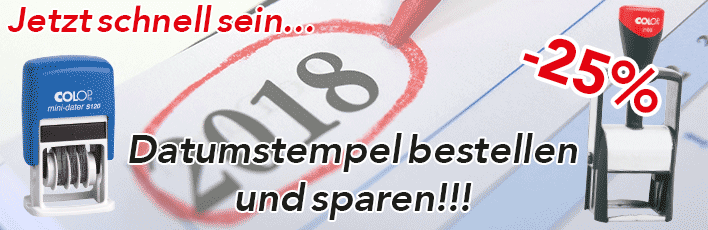 Stempel gestalten und bestellen